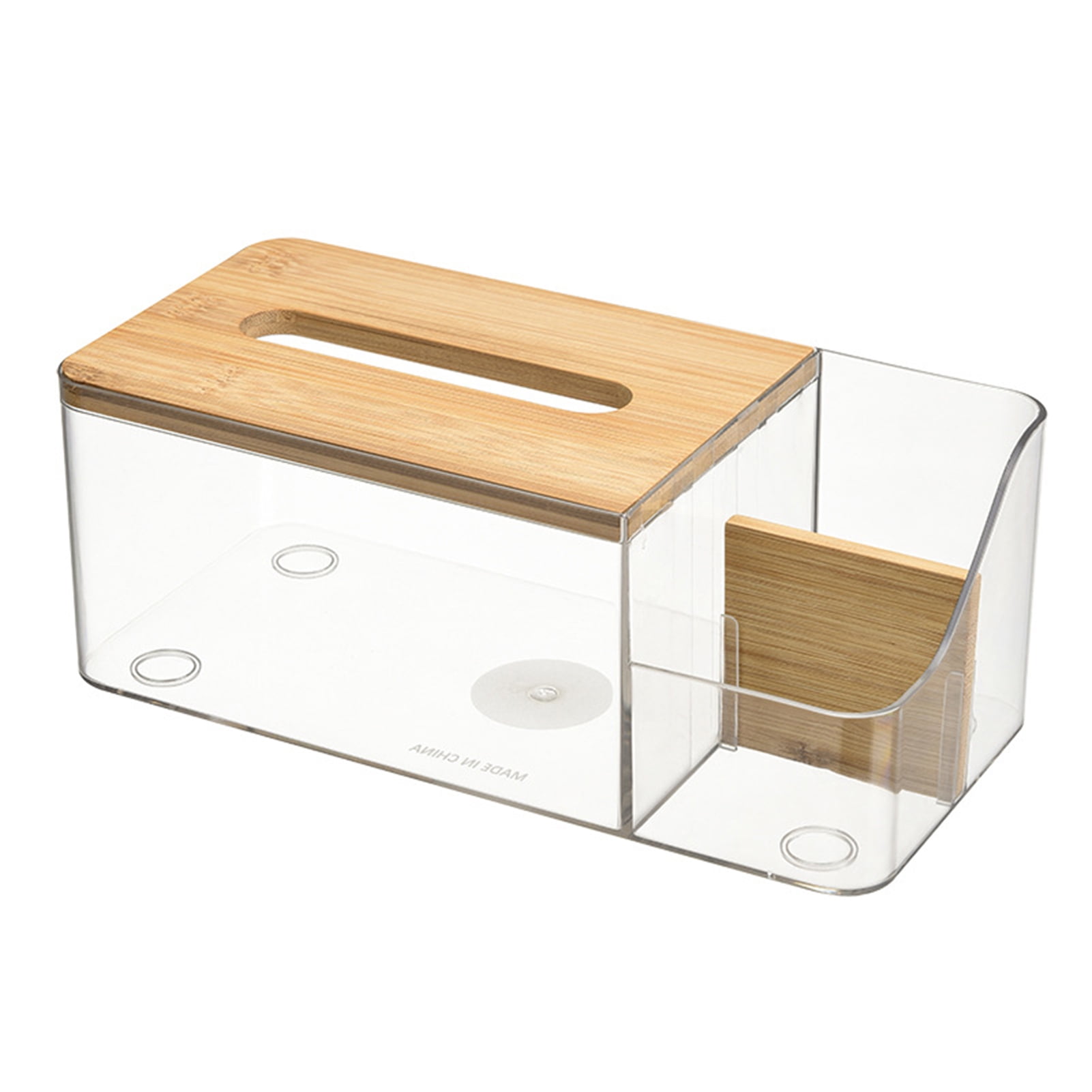 Wharick Tissue Box Cover, Napkin Box Compartmentalized Grid Design ...