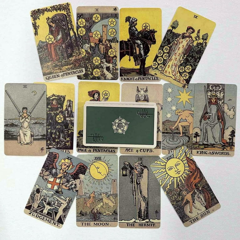 Spiritual Guidance Journeyman's Melody Oracle Tarot Cards - 78-Card ...