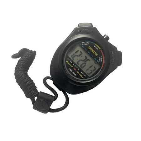 mmirethe Digital Sports Stopwatch Classic Waterproof Athletics Timer ...