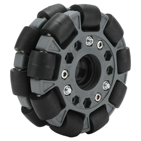 Henmomu 100mm Durable Nylon Rubber Bearing Rollers Omni Wheels For ...