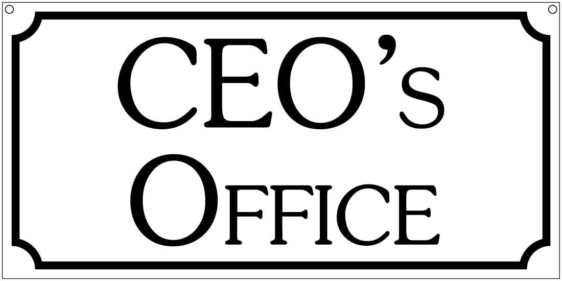 CEO's Office- 6x12 Aluminum Retro Retail Factory Car Lot Time share ...