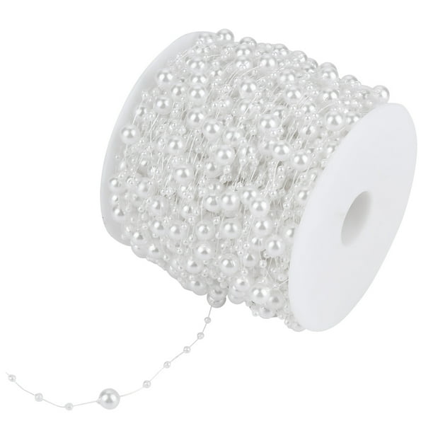 Pearl Wire Beads,60m/roll Grinding Pearl Wire Pearl Garland String ...
