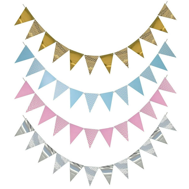 Vintage Wallpaper Banner Triangle