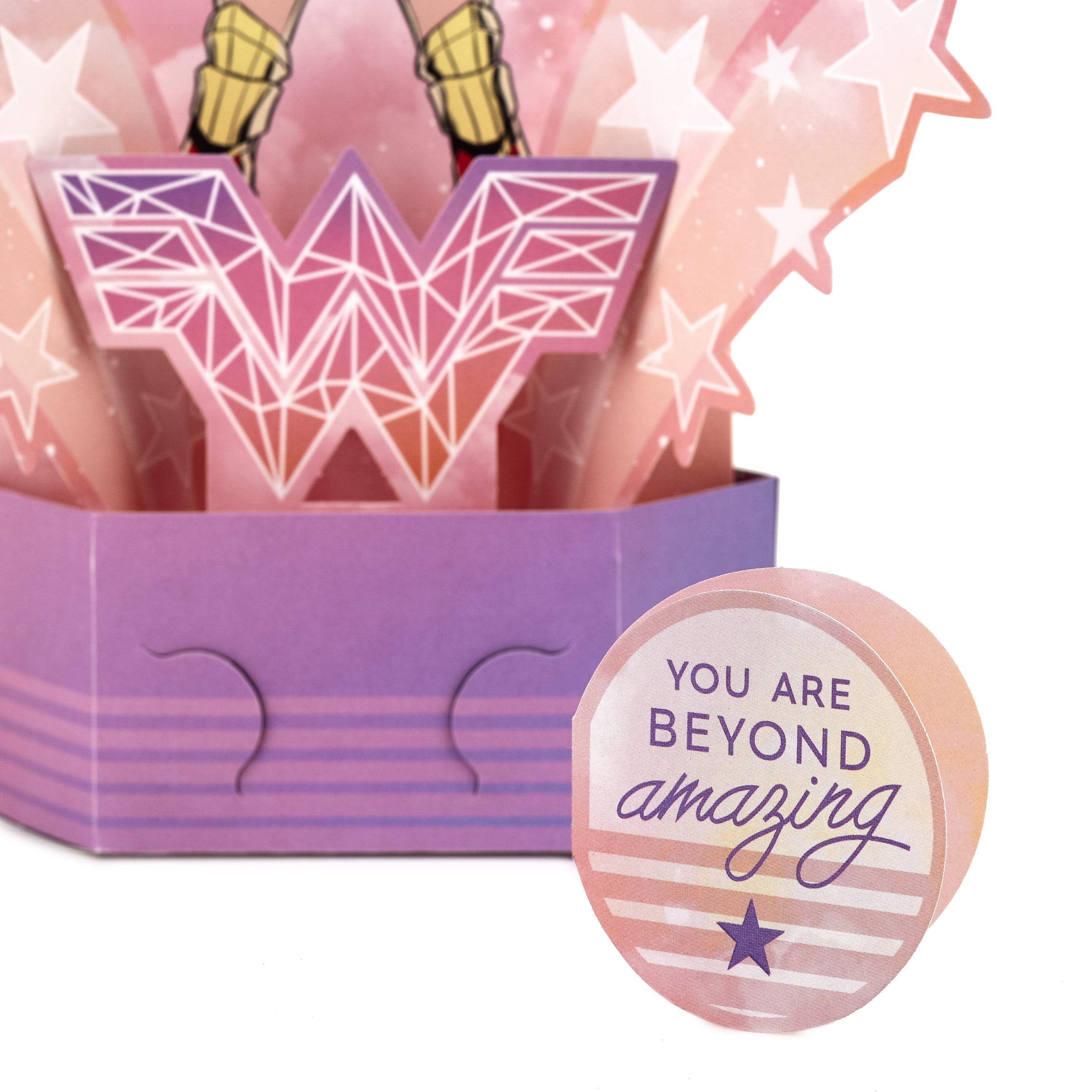 Buy Hallmark Wonder Woman Paper Wonder Pop Up Birthday Card with Music ...