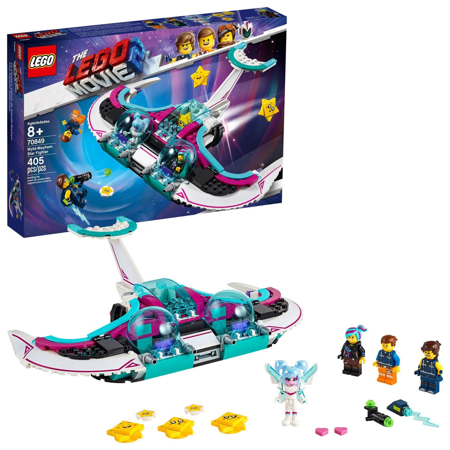Click here for The Lego Movie 2 Wyld-Mayhem Star Fighter 70849 To... prices