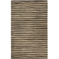 SAFAVIEH Martha Stewart Hand Drawn Stripe Area Rug, Tilled Soil Brown ...