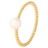 JS Jessica Simpson Women’s Gold Plated Sterling Silver Pearl 2 Piece ...