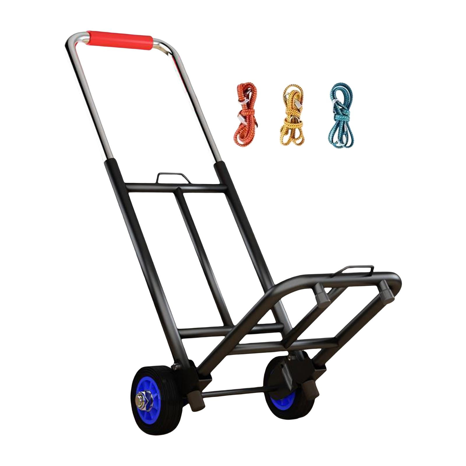 Folding Hand Truck Telescoping Handle Portable Trolley Cart for ...