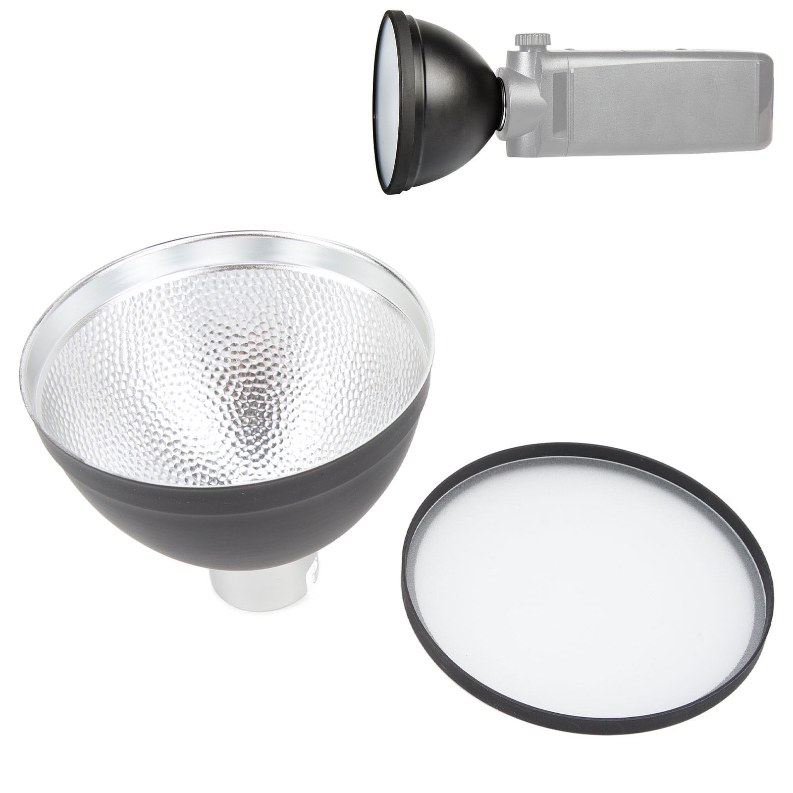 Difusor reflector estándar niveles de iluminación ricos parpadea ...