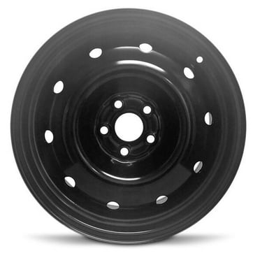 Icon Alloys 15x7 Ricochet Satin Black Rims, 5x100 (15mm), Fits 2016 ...