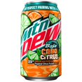 Mountain Dew Baja Blast Soda Cabo Citrus, 12 fl oz 12 pack Cans ...