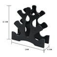 Triangular 3-Tier Dumbbell Rack Stand, 23x22.5x8.5cm, Perfect for Home ...