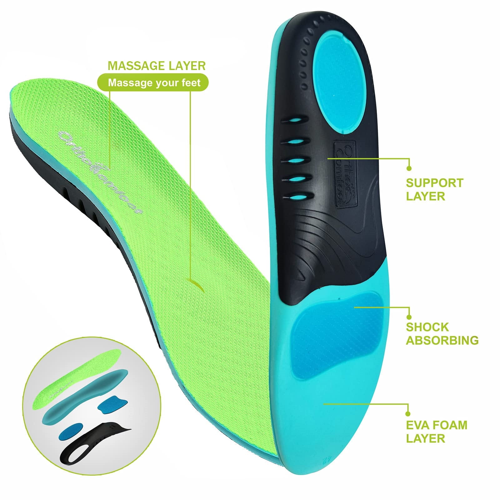 Buy OrthoComfoot Women's Arch Support Shoes,Plantar Fasciitis Loafers ...