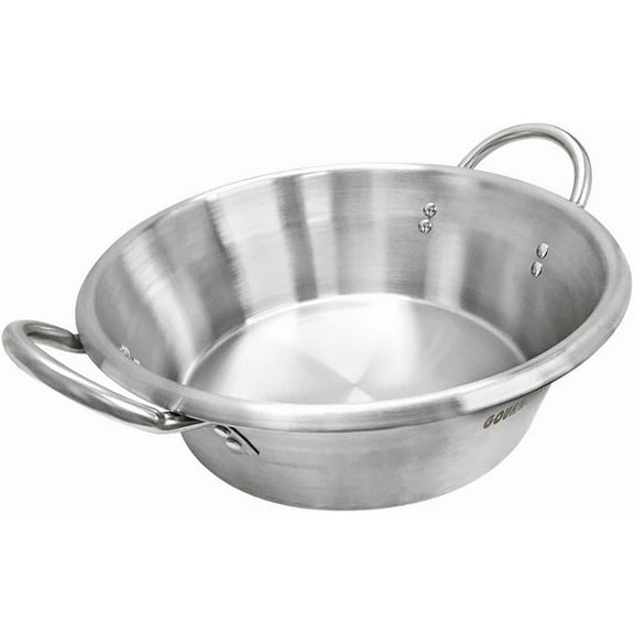 Portable 22" Cazo LARGE Flat 8" Deep Cooking Pot Pan Tall Wok Caso ...