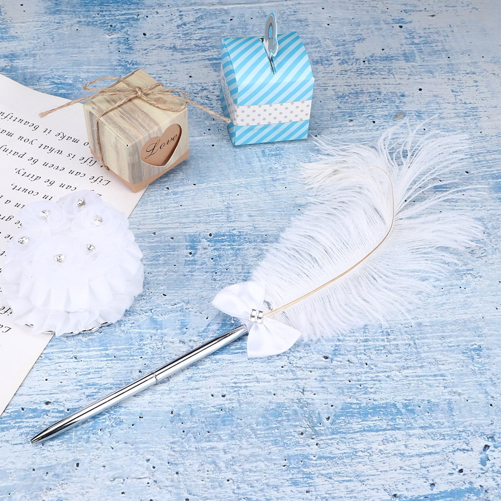 Click here for Unbranded Feather Ballpoint Pen feather Quill Sign... prices