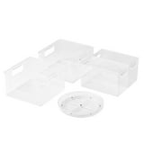 The Home Edit 5-Piece Clear Laundry Organizing System - Walmart.com