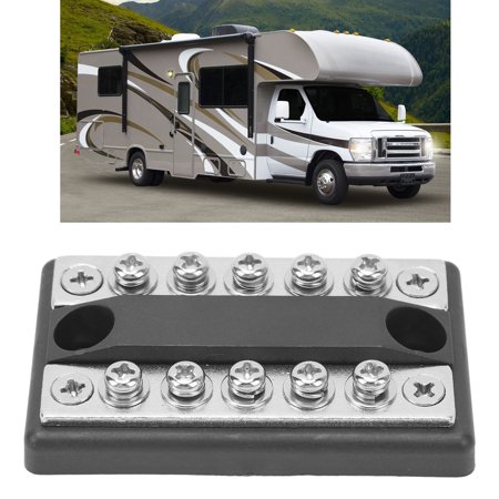 Circuit Fuse Holder Panel, Easy Install 5 Way Fuse Block High Stability ...