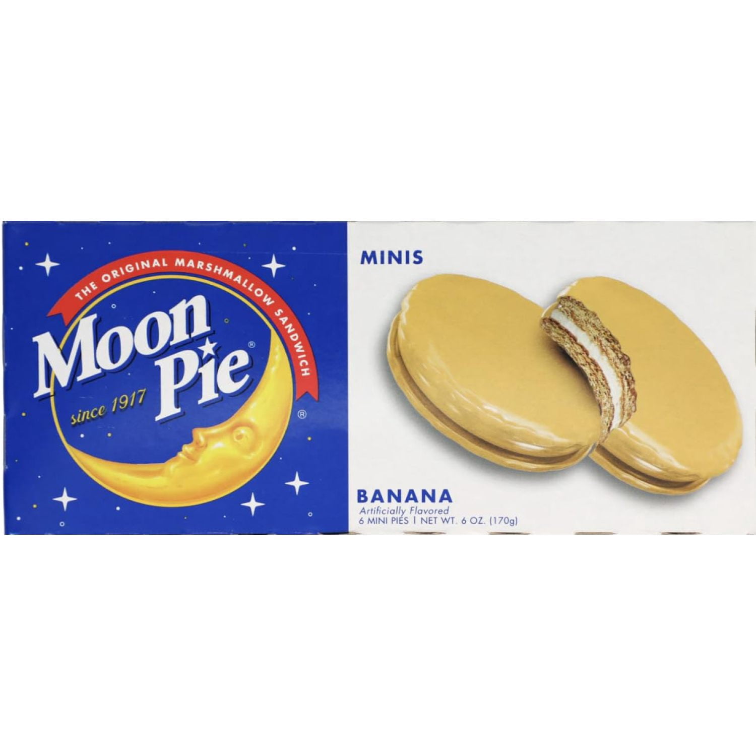 Mini Moon Pies Bulk 72 Individually Wrapped Moon Pie 12 Boxes 6 Each ...