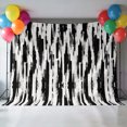 Black White Lines Backdrops for Photography, Modern Abstract Art ...