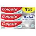 Colgate Max Fresh Toothpaste, Advanced Whitening, Mini Breath Strips ...
