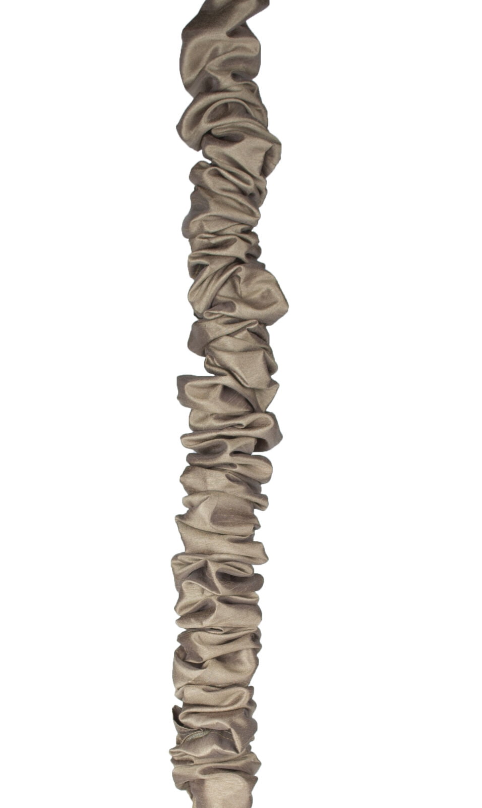 eTeckram 5 ft Fabric Cord Cover, Taupe，Faux Silk - Walmart.com