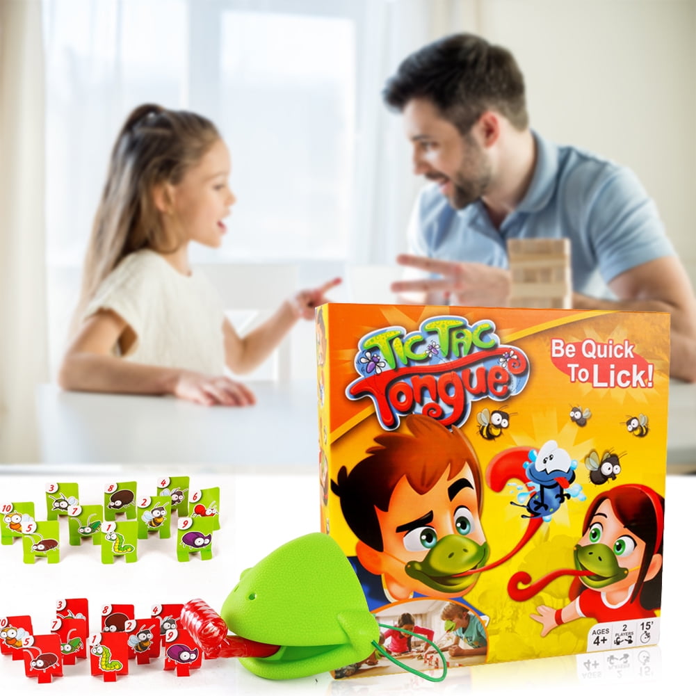 Juego para comer cartas Rana que se pega la lengua Juguete para la ...