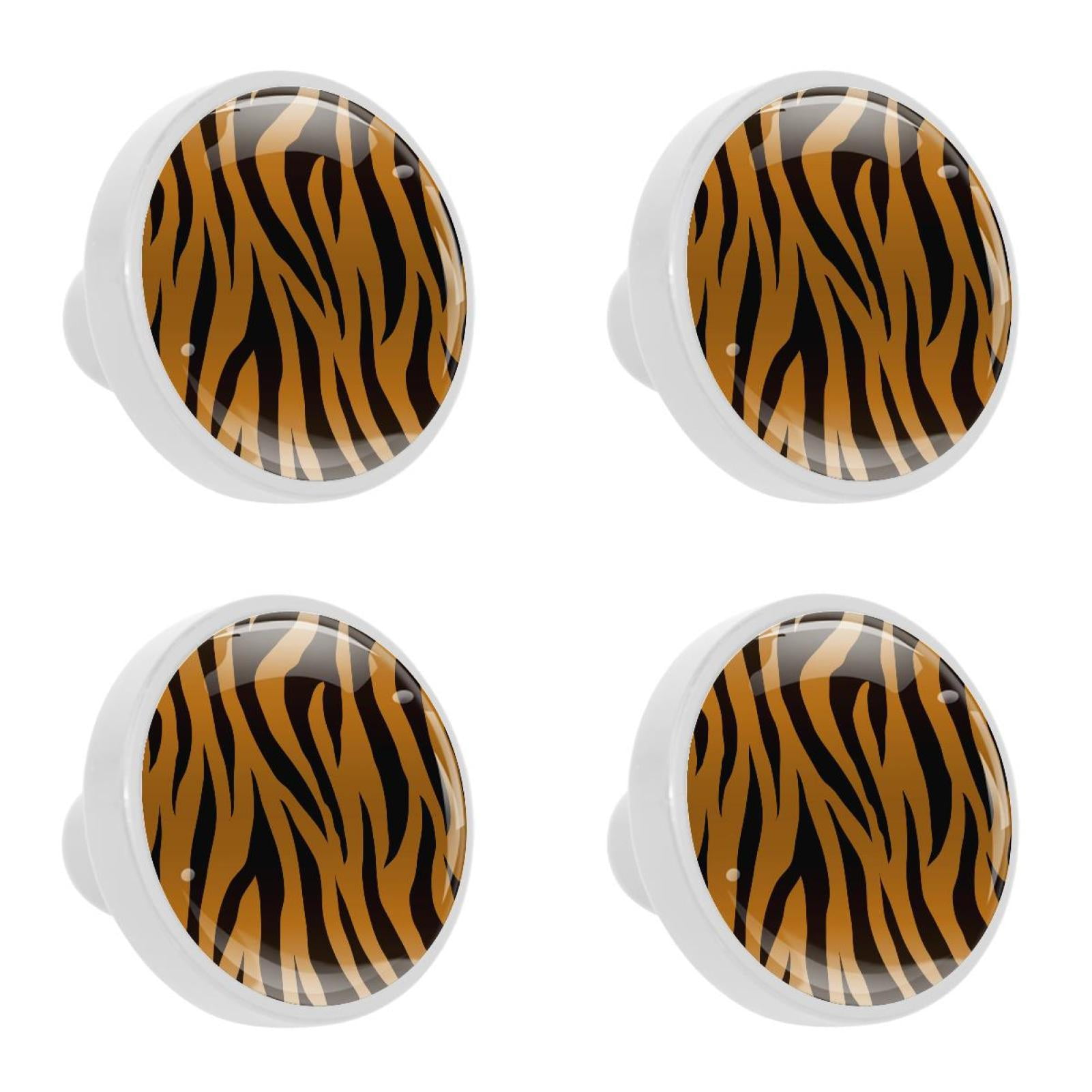 4 Pcs Tiger Skin Texture Knobs for Kitchen Cabinet Cupboard Dresser ...