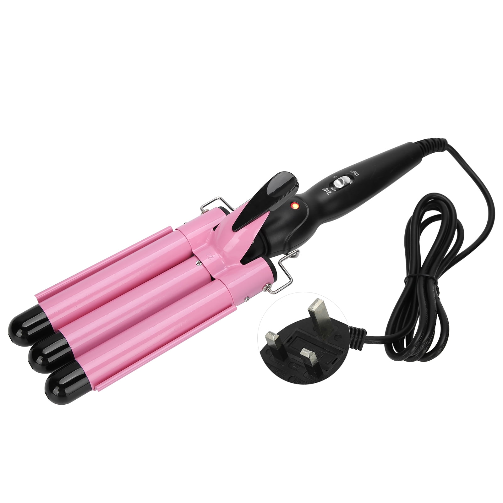 Click here for Spptty Electric Hair Waver 3 Barrel Curling Iron W... prices