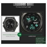 Men's Watch, TSV Sports Digital Watch, Waterproof Alarm Stopwatch with ...