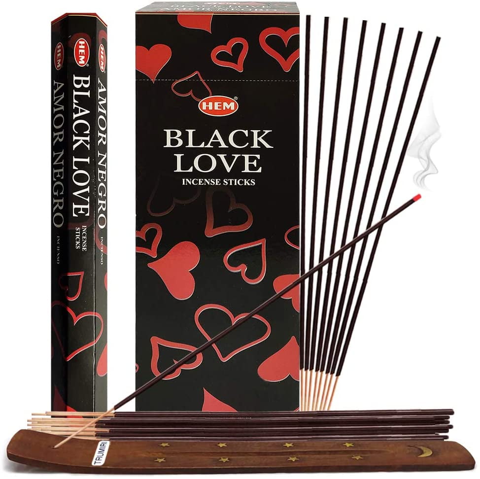 Black Love Incense Sticks And Incense Stick Holder Bundle Insence ...
