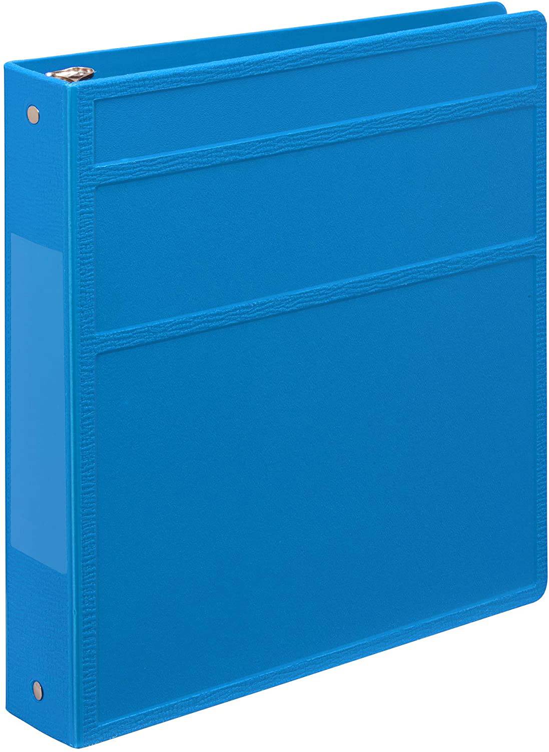 Carstens 1.5- Inch Heavy Duty 3-Ring Binder - Side Opening, Pool Blue ...