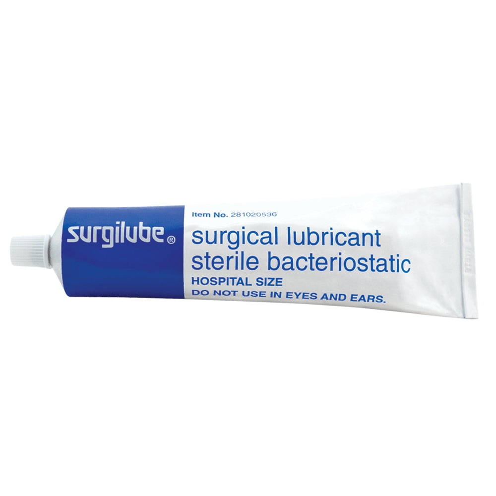 Surgilube Lubricating Jelly Lube Sterile Tube Screw Top Tube 4.25oz ...