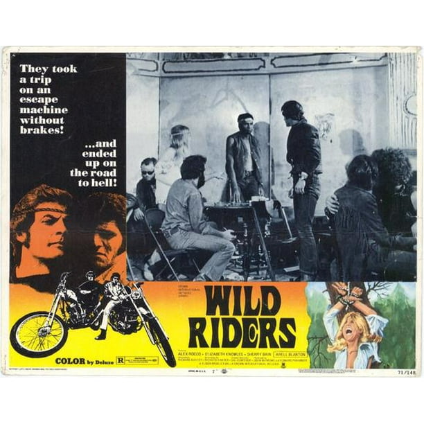 Wild Riders - movie POSTER (Style G) (11" x 14") (1971) - Walmart.com ...