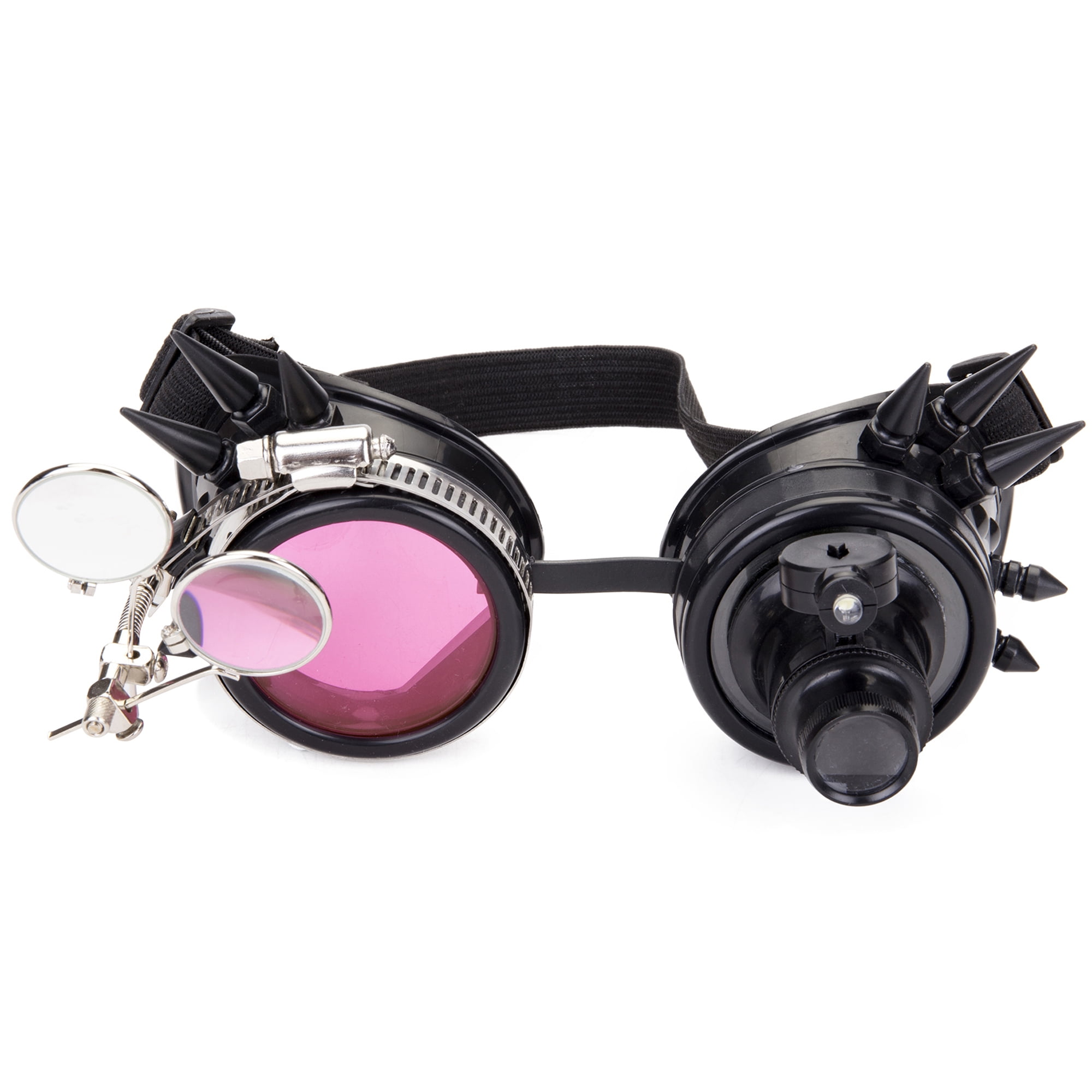 LELINTA Vintage SteampuLELINTA Goggles with Double Ocular Loupe Retro ...