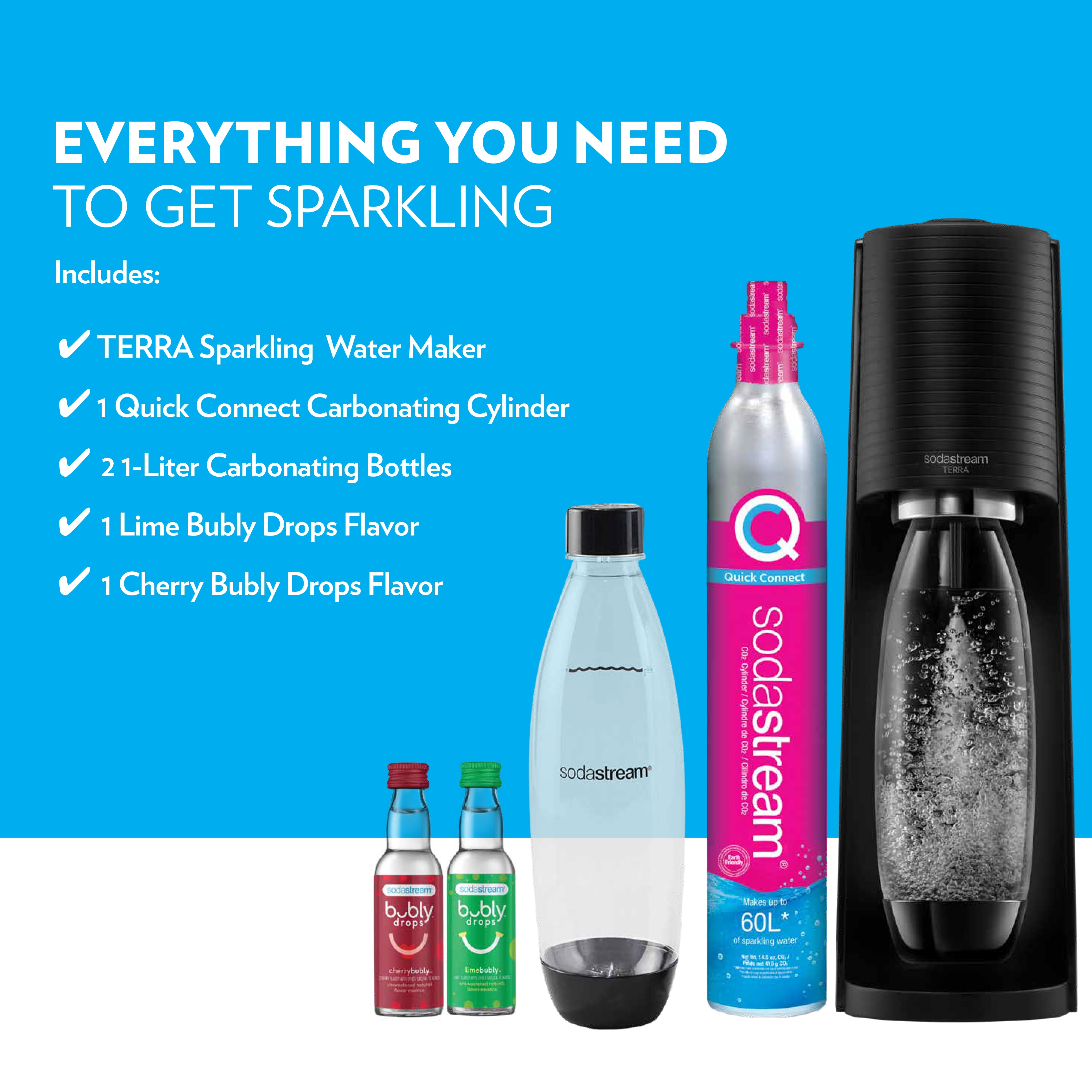 SodaStream Terra Sparkling Water Maker Bundle with Nepal | Ubuy