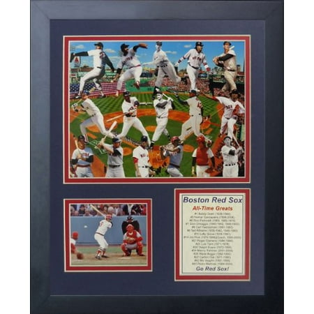 Legends Never Die Boston Red Sox Greats Framed Photo Collage, 11 by 14 ...