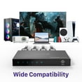 Fosmon 3-Port 4K HDMI Switch with Remote Control, 3 In 1 Out HDMI 2.0 ...