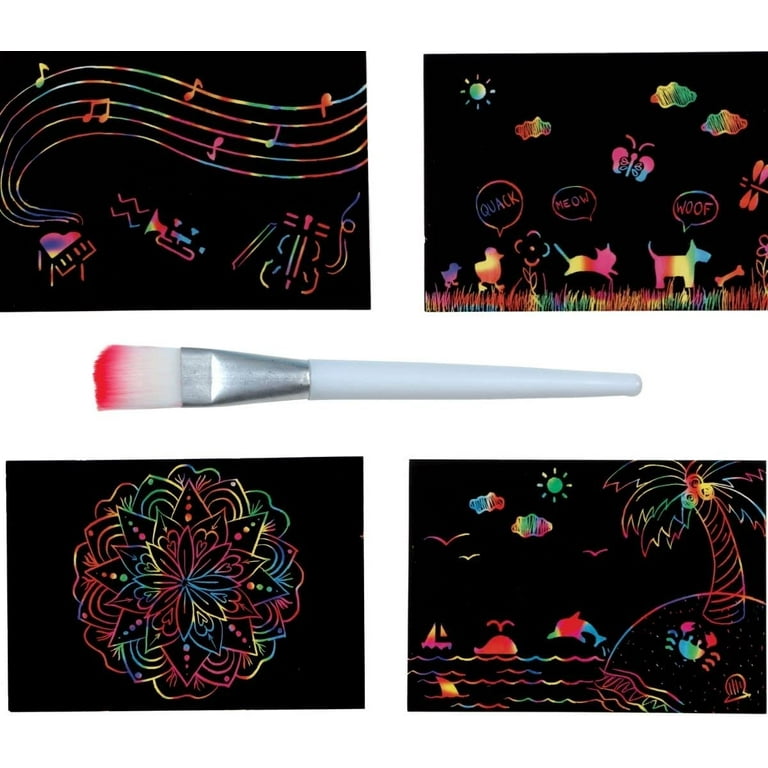 Scratch Art Ideas For Kids