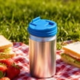 Reusable Plastic Can Cover For Standard Wide-Mouth Shaker Bottles And ...