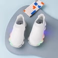 Dakaela 0-7Y Baby Boys Girls Sock Shoes Light up Infant Toddler First ...