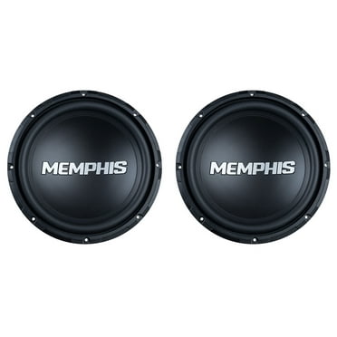 Memphis MJP1222 12" Dual 2 Ohm MOJO Pro Subwoofer with a MJP1000.1 ...