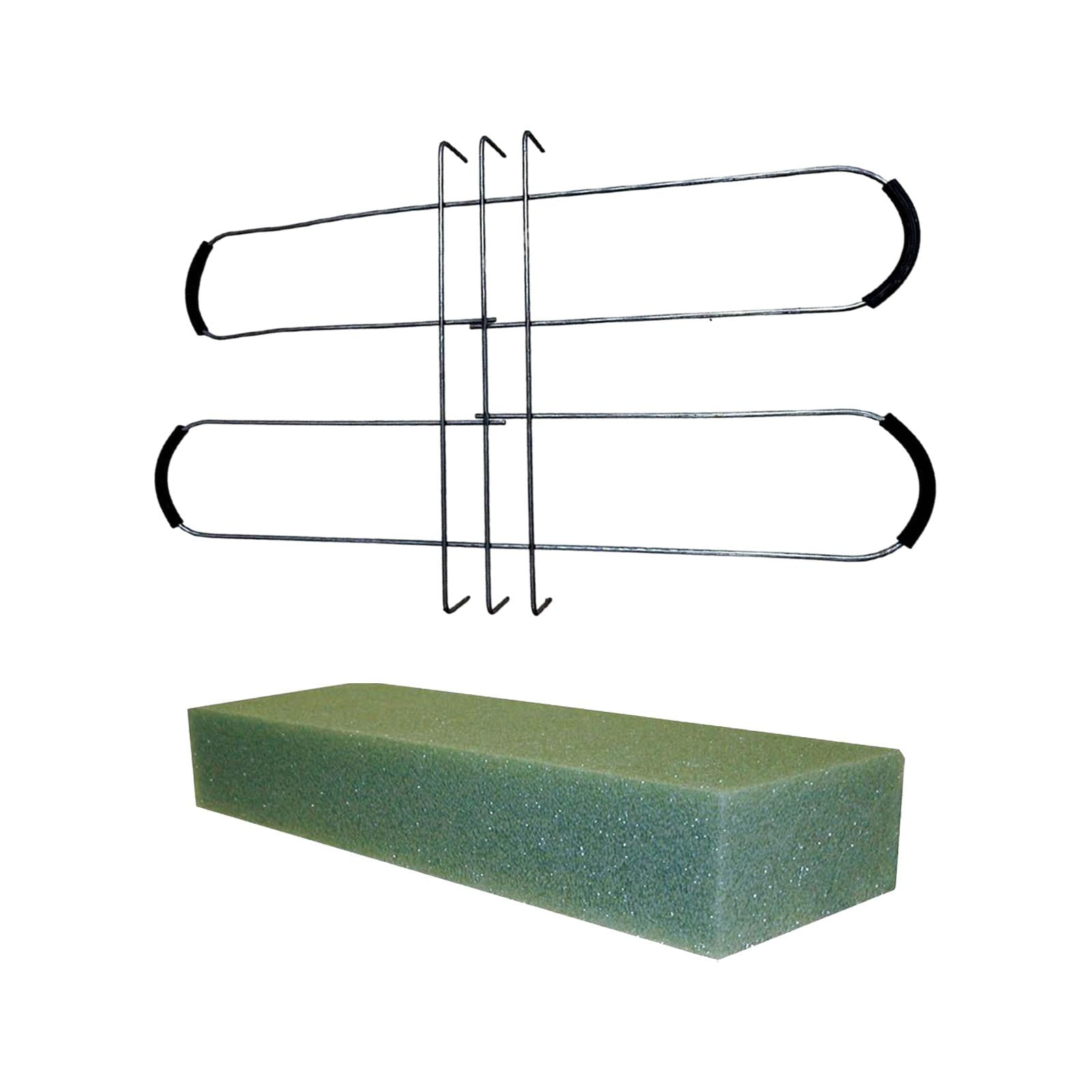 Click here for Luzkey Tombstone Hugger Flower Saddle Arrangements... prices