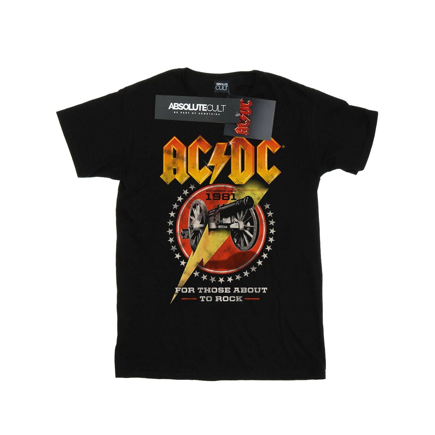 Click here for Acdc Ac/Dc Boys For Those About To Rock 1981 T-Shi... prices