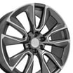 Free Shipping! 22x9 OE Wheels CV43 Gloss Black Wheel 6x5.5 (24mm ...