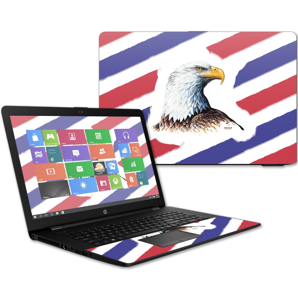 Skin Decal Wrap Compatible With HP 17t Laptop 17.3" (2017) Eagle Head ...