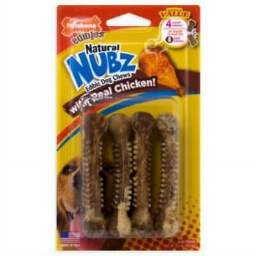 2 Pack | Nylabone NUBZ Dog Chews, 22 Count - Walmart.com