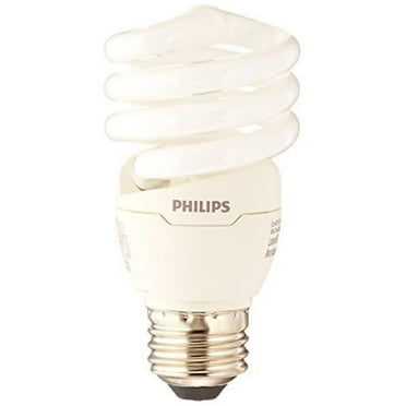 Philips CFL Light Bulb 13W T2 Twister Daylight 6500K, 60 Watt ...