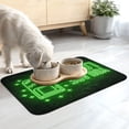 Art Gaming Icons Dish Drying Mats for Kitchen Counter, Multi Panel Neon ...