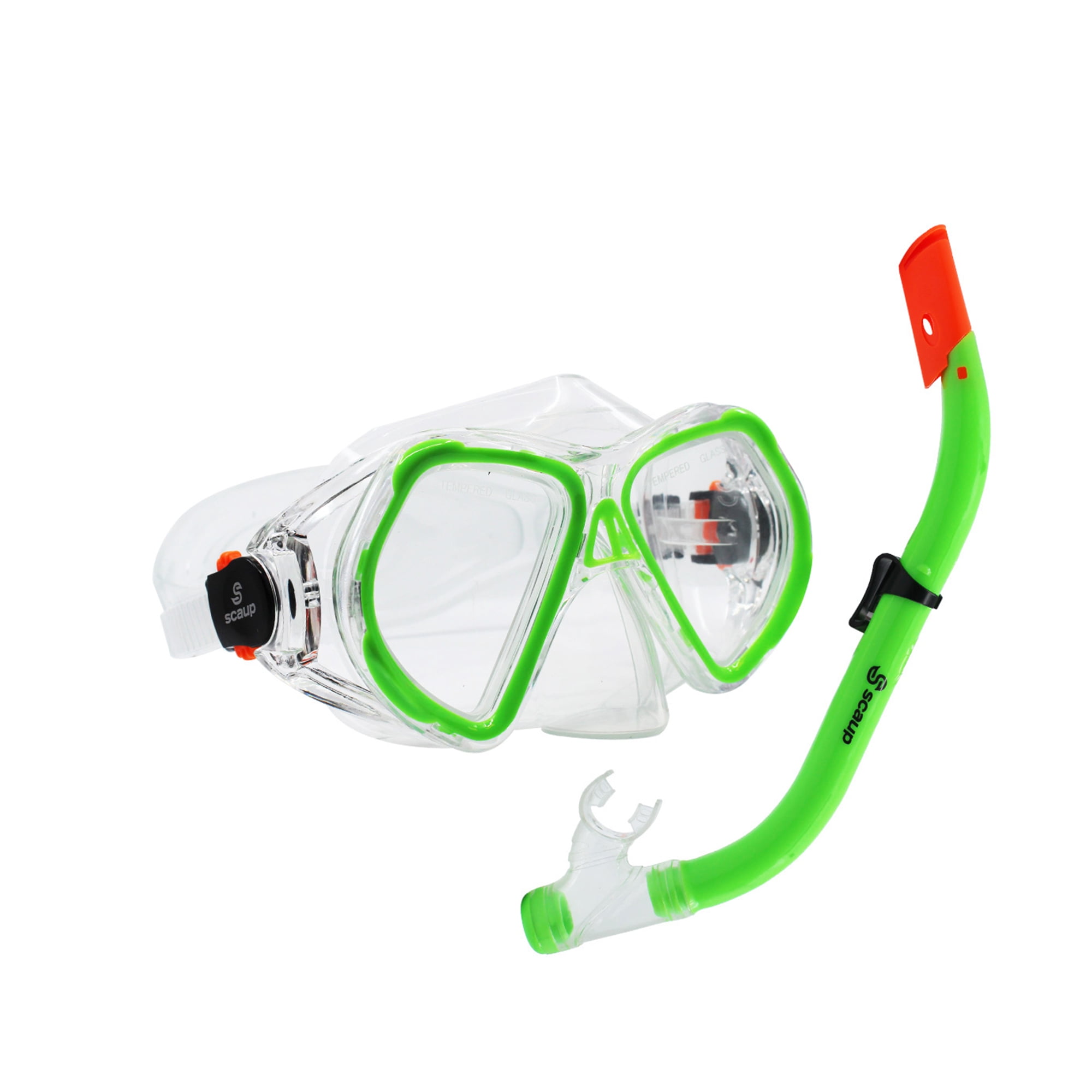 SCAUP Snorkeling Set for Kids - Recreational Diving Mask and Dry-Top ...