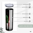 20 oz Stainless Steel Insulated Tumbler - Football Game Scene Design ...